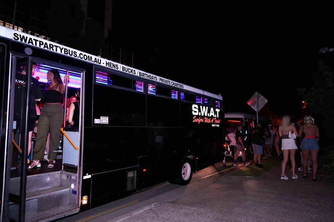 Private Charter - Gold Coast Party Bus – SWAT Party Bus